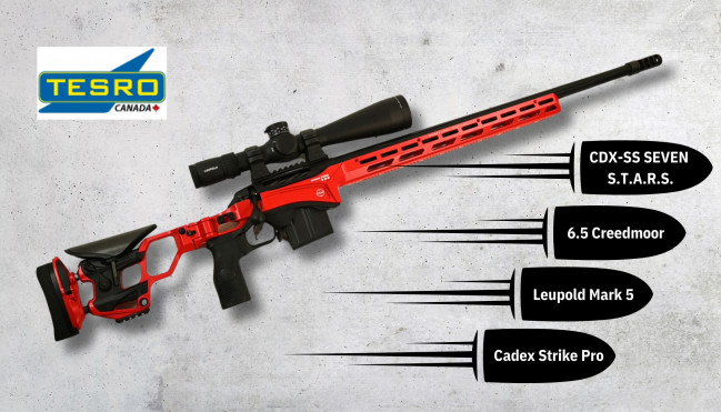 Cadex - CDX-SS SEVEN S.T.A.R.S. PRO rifle, 6.5 Creedmoor, 26" Barrel ...