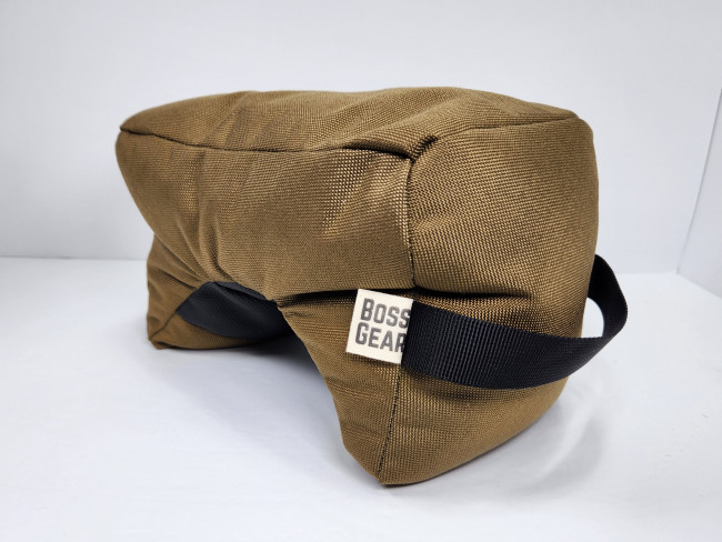 BOSS Gear XL Classic Shooting Bag Coyote Grippy