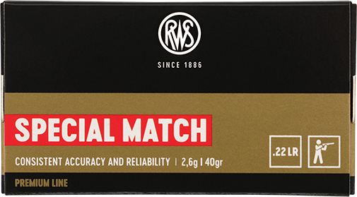 RWS - SPECIAL MATCH - Ammunition .22lr - Tesro Canada