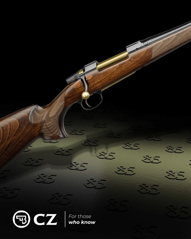 CZ - 557 85th Anniversary limited Edition 308 Win - Turkish Wallnut stock
