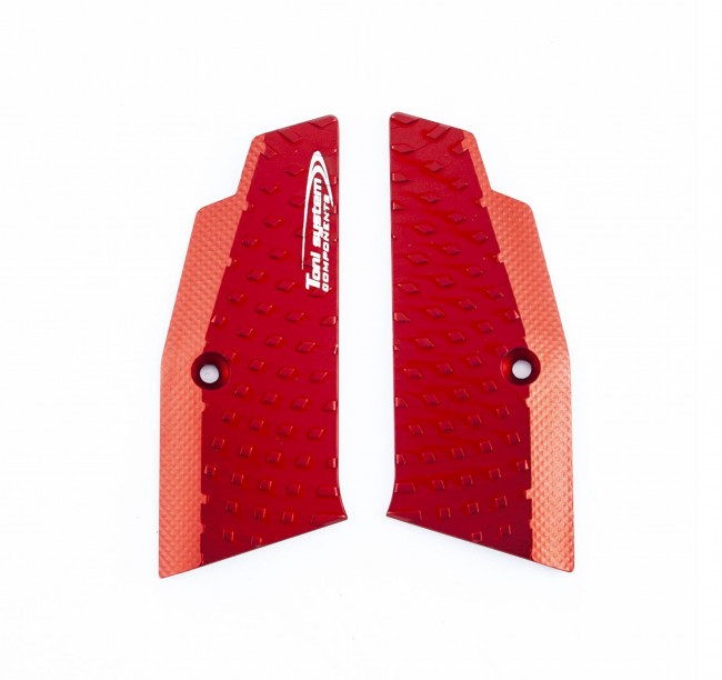 TONI SYSTEMS - Long grips Vibram model for Phoenix Redback - Red - GPHVL-RE