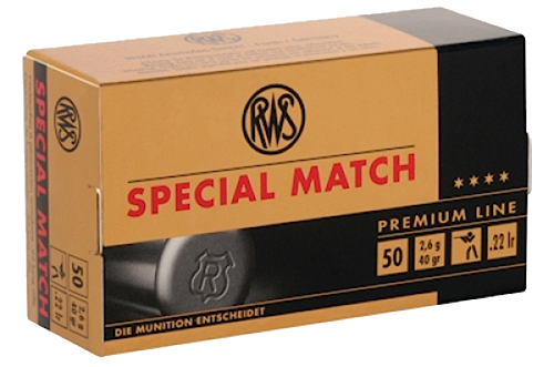 RWS - SPECIAL MATCH - Ammunition .22lr - Tesro Canada