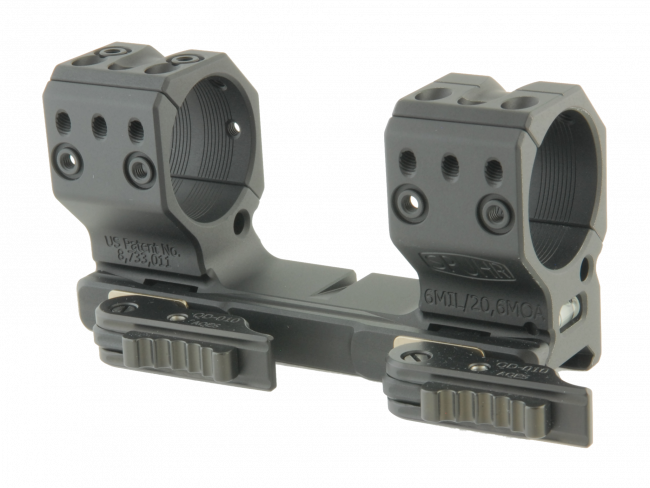 SPUHR - QDP-4602 Scope Mount Ø34 H38mm/1.5" 6MIL Quick detachable mount