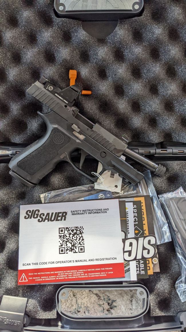 Sig Sauer - SIG SAUER P320 Compact XC - X-Series with Romeo 1 Pro ...