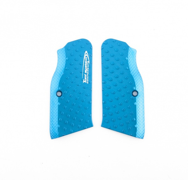 TONI SYSTEMS - Vibram long grips - small frame for Tanfoglio - Blue ...