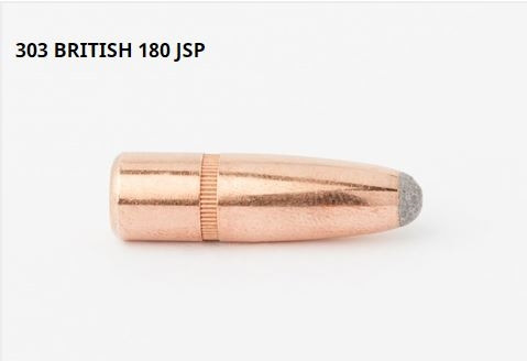 Campro - Reloading Bullets - 303 British 180 gr JSP - per 500