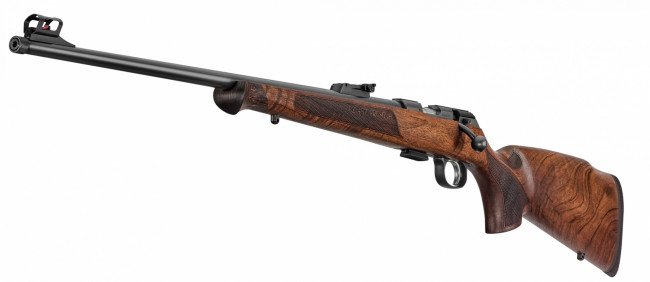 CZ - 457 Premium Rifle Bolt Action Rimfire Rifle 22 LR - - LEFT - Wood ...