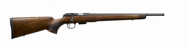 CZ - 457 Royal Rifle Bolt Action Rimfire Rifle 22 LR 16'' barrel- Wood ...