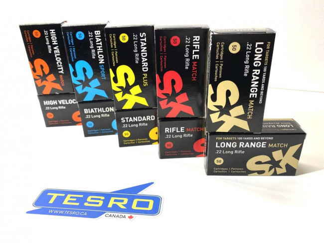 22. lr Sample Pack - Smallbore Ammunition - Tesro Canada