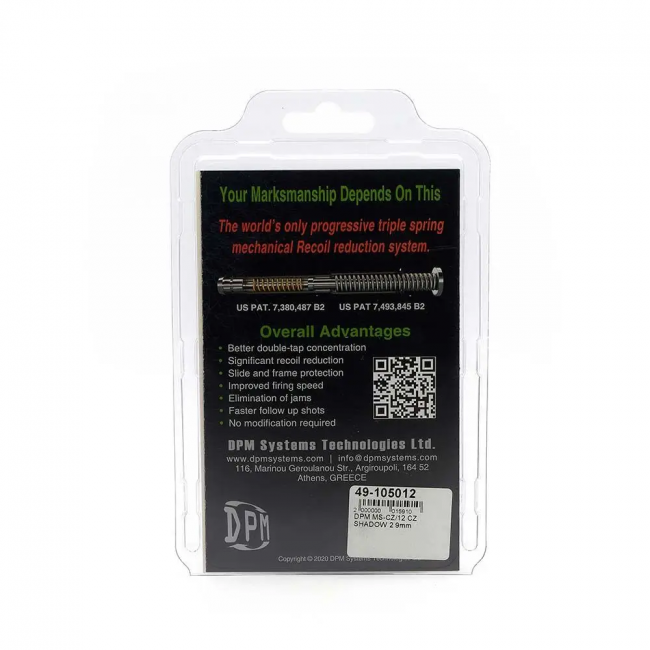 DPM - MS-CZ/12 - CZ SHADOW 2 - 9mm - Canada