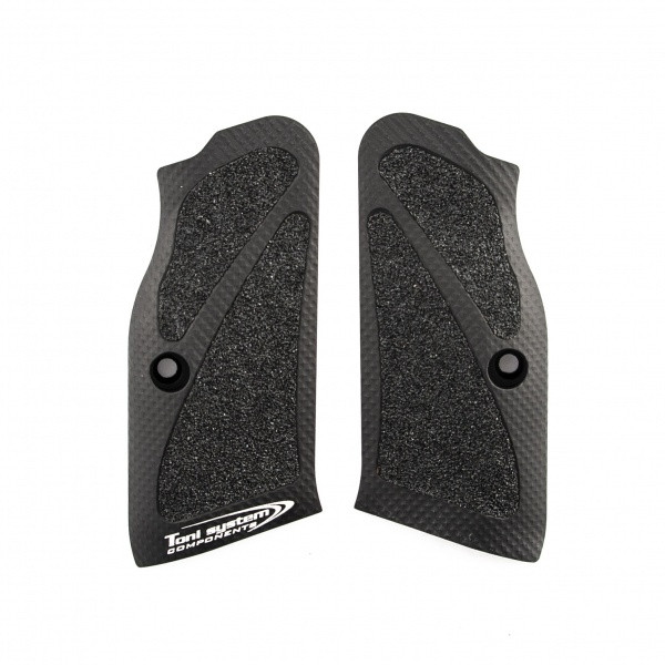 TONI SYSTEMS - X3D long grips - small frame for Tanfoglio - Black ...
