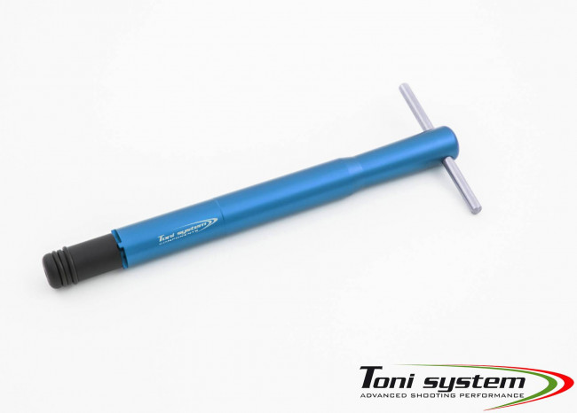 TONI SYSTEMS - T-Wrench shotgun choke key - 160 mm - Blue - CS160-BL