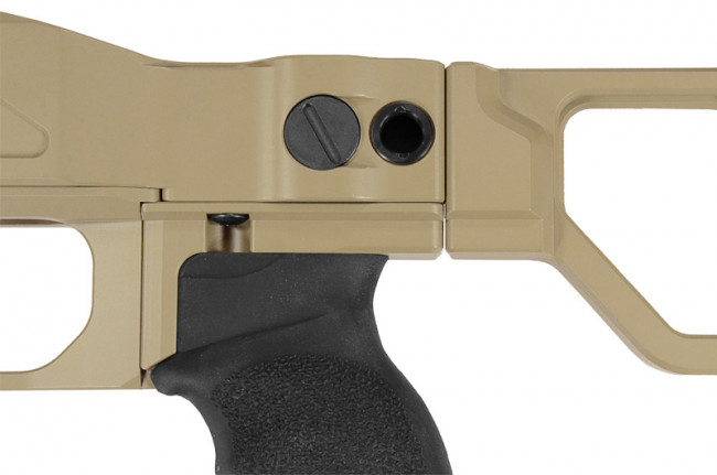 Cadex - : CDX-SS SEVEN S.T.A.R.S. PRO rifle, 223 Rem, 26" Barrel - RED